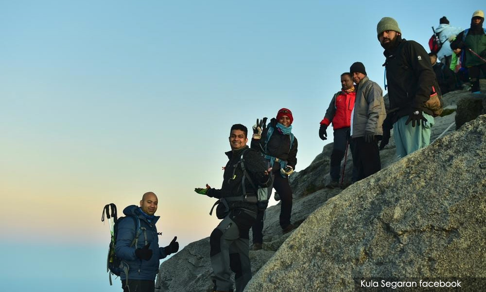 Kula Segaran tawan puncak Gunung Kinabalu pada usia 61 tahun
