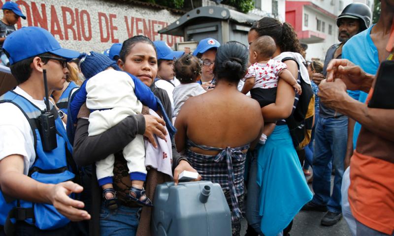 First shipment of Red Cross humanitarian aid arrives in Venezuela