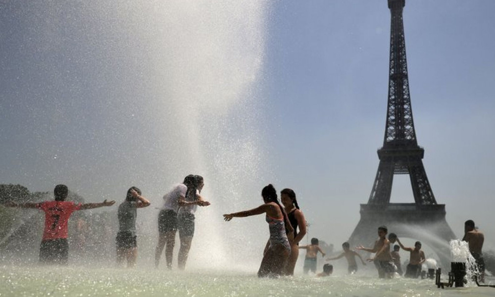 Wildfires, power cuts plague Europe as heatwave breaks records