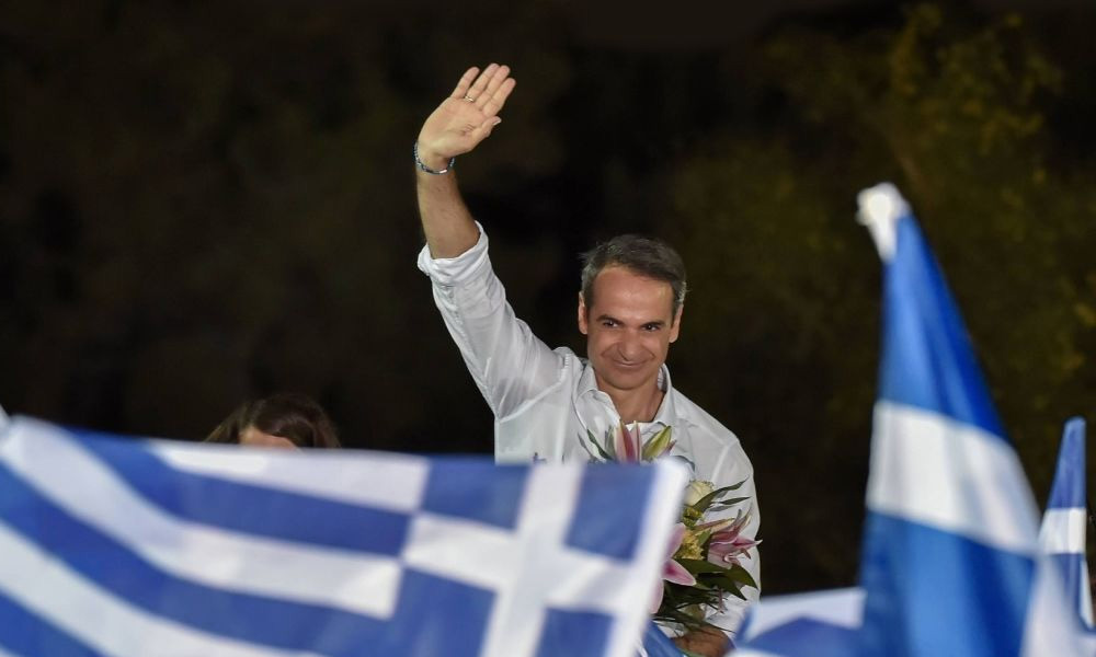 Greek Conservatives take charge after landslide win in snap elections