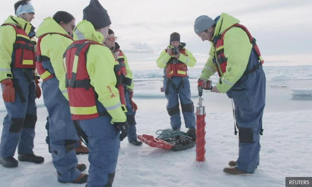'Punch in the gut' as scientists find microplastic in Arctic ice