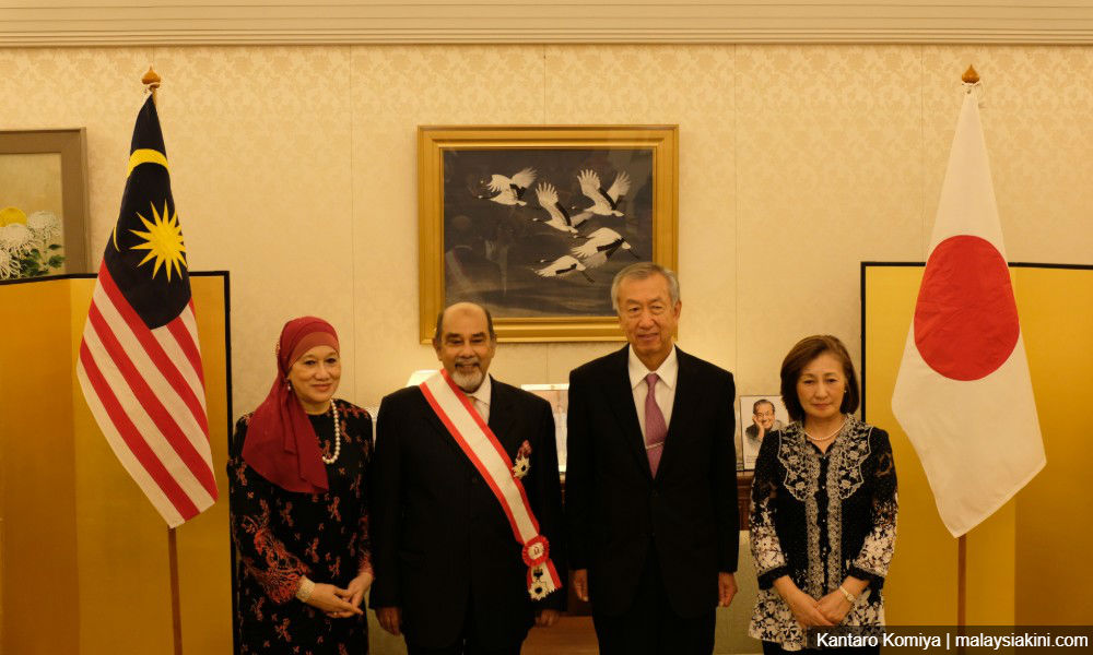 Former minister Syed Hamid awarded Japanese honour