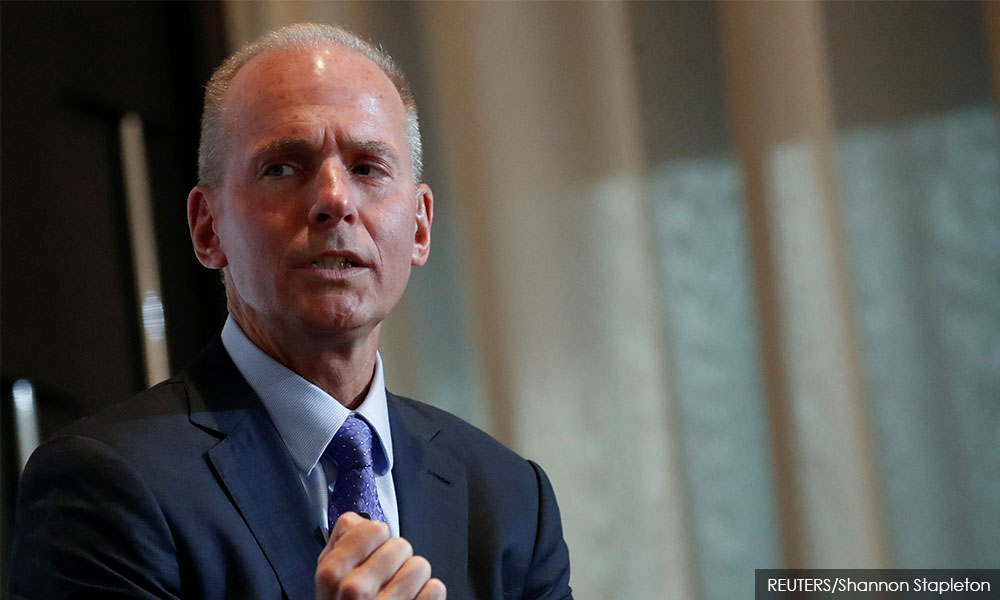 Boeing fires CEO Muilenburg to restore confidence amid 737 crisis